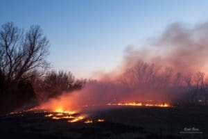 Photographing the Spring Burns in the Flint Hills | Scott Bean Photography