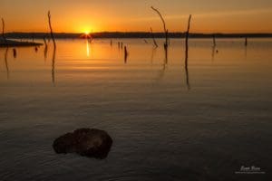 Saturday Sunrise at Tuttle Creek Lake | Scott Bean Photography